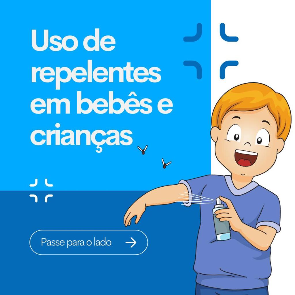 Uso de Repelentes em bebês e crianças - SCP
